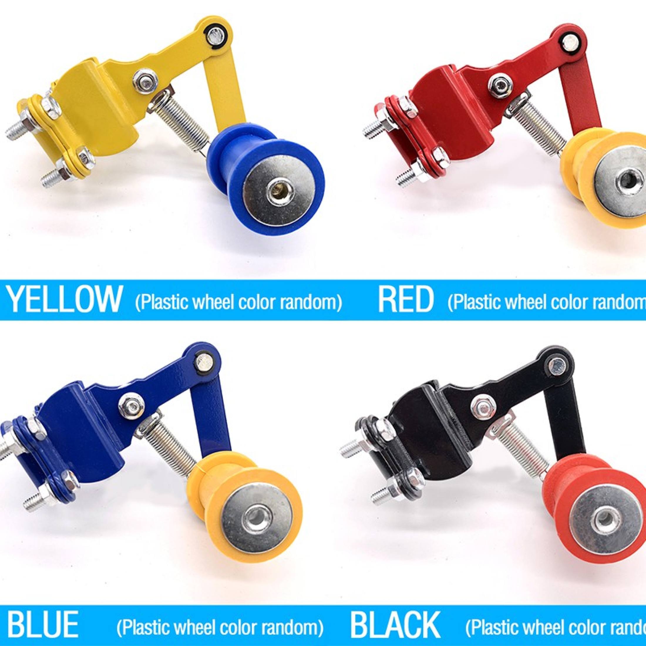 Motorcycle Chain Adjuster Universal Chain Tensioner Roller Automatic ...