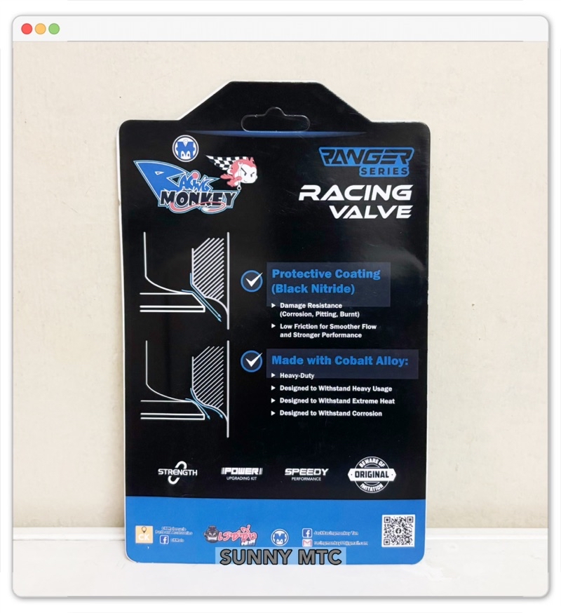 【MIO SPORTY】RACING MONKEY LIGHTENED VALVE 3 ANGLE 20/23 5MM 24/28 4.5MM ...