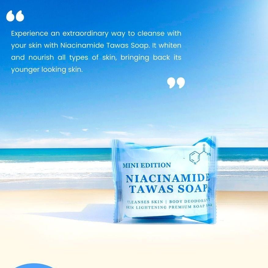 ORIGINAL MINI Niacinamide Minis Tawas Soap 50g Whitening ...