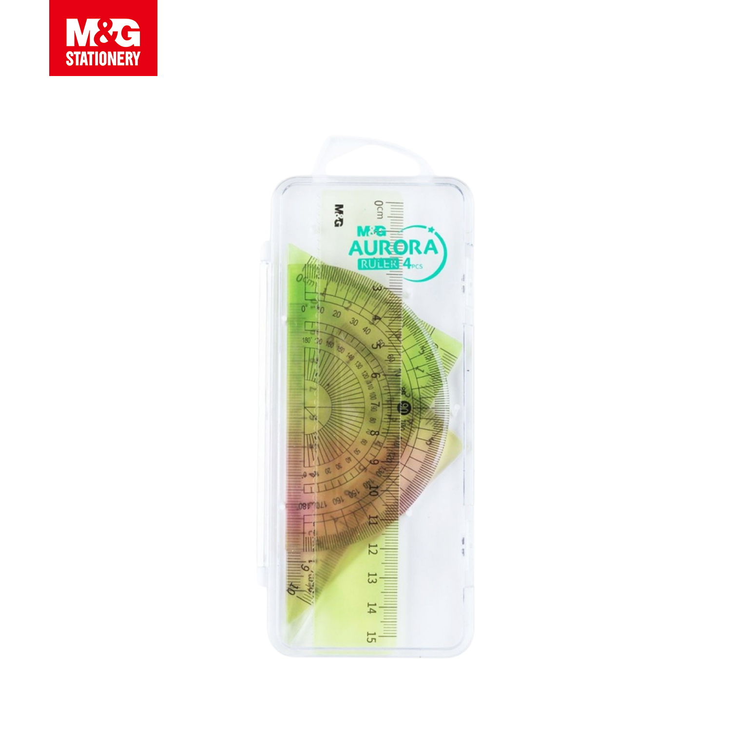 M&G Aurora Ruler Set 15cm Assorted Design (ARL960AN) | Shopee Philippines