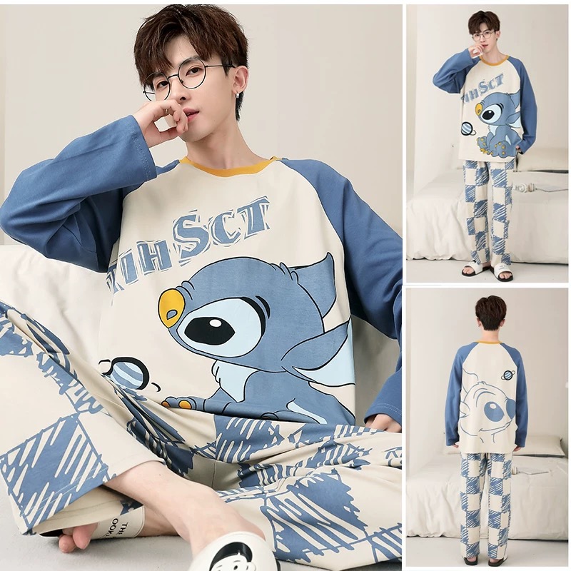 kimiph women men Long sleeves adult terno pajima couple | Shopee ...