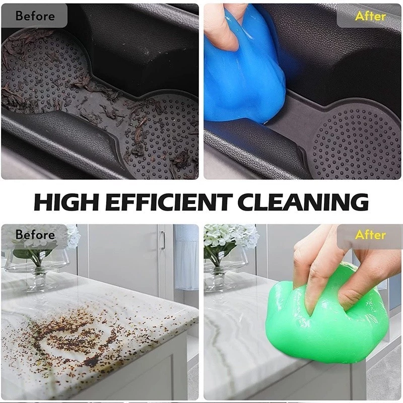 160g Universal Super Cleaning Gel Dust Slime Cleaner Soft Mud for Car ...