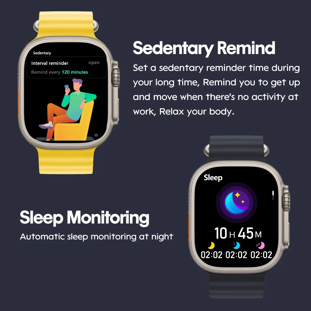 Samsung Smart Watch 8 Ultra 90Hz AMOLED Full Screen Smartwatch For Man ...