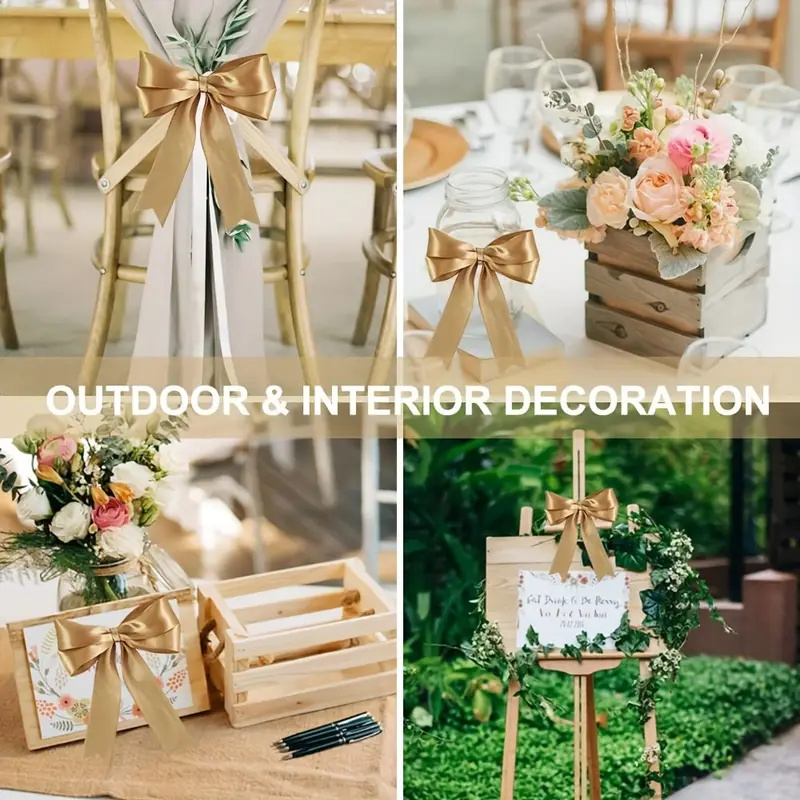 4cm Ribbon, 25 Yards/roll Satin Ribbon Roll Gift Packaging Ribbon ...