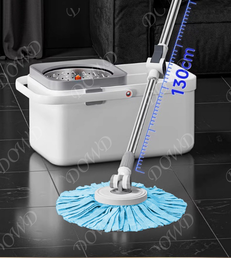 Dowd Spin Mop With Spinner and bucket Heavy duty 360 Easy Rotating Dual ...
