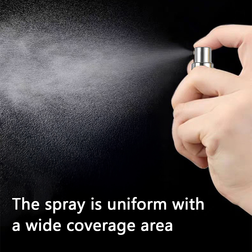 20PCS 80PCS 100PCS 10ml Glass Square Spray Bottle With Cap Portable ...
