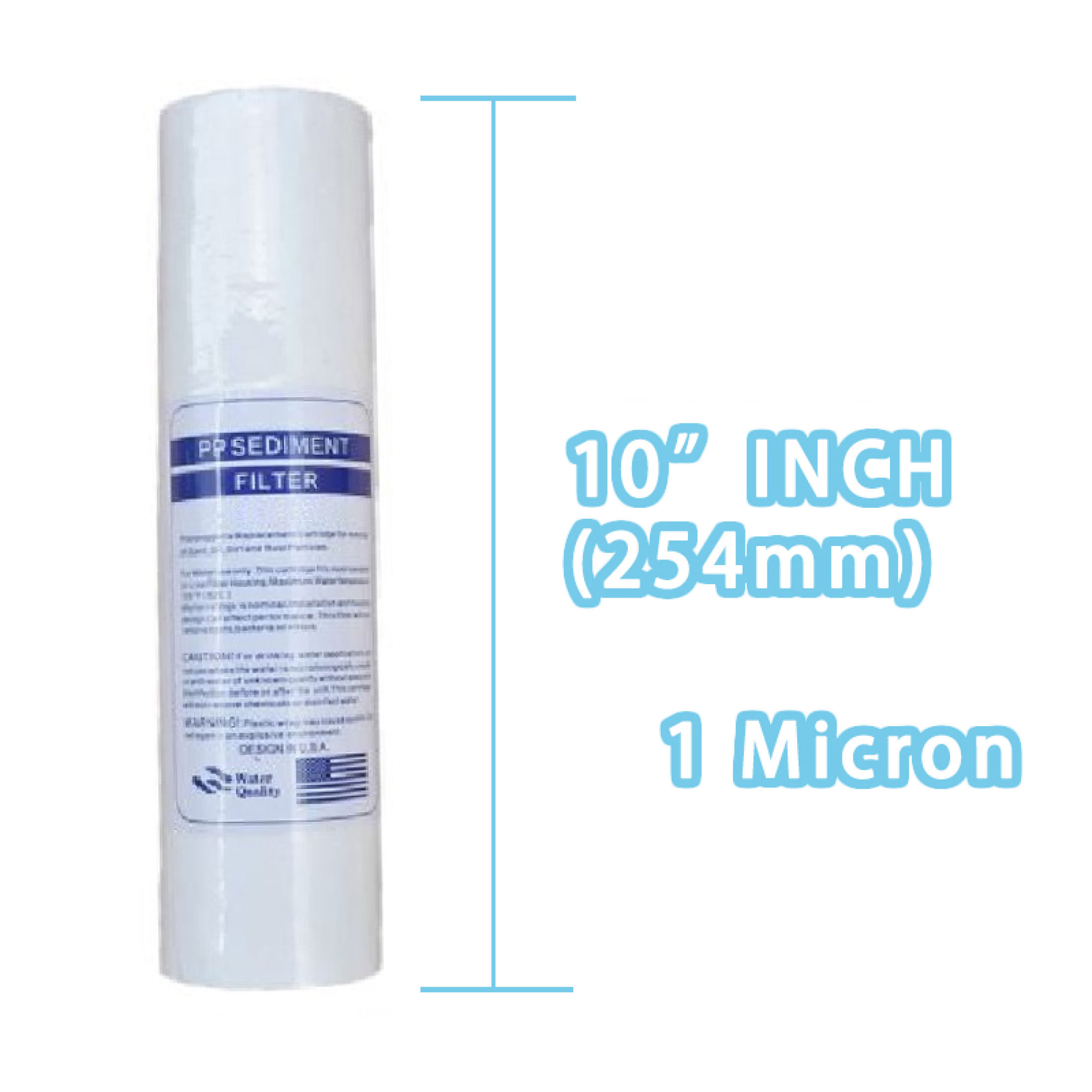 PP Sediment Filter 10 Inch 110g Water Filter Cartridge 1 Micron/5 Micron | Shopee Philippines