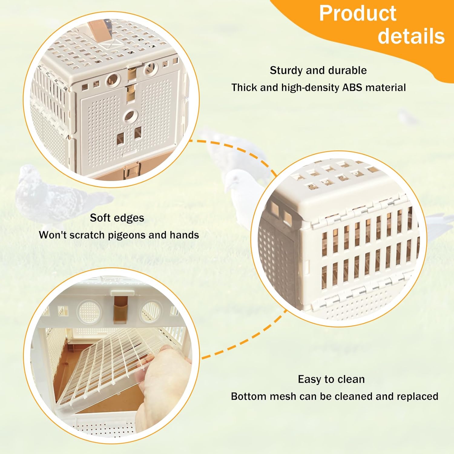 Pigeon Foldable Training Box Tbox Cage Training Box S/M Cage Plastic ...