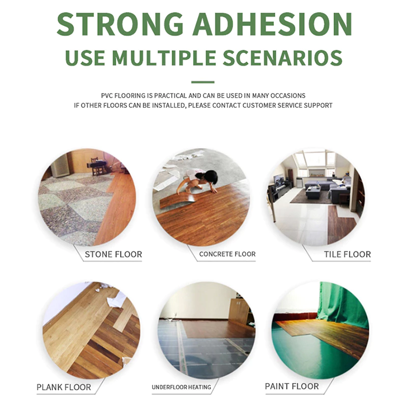 In stock 36PCS vinyl tile floor PVC venyl tiles stickers home decor ...