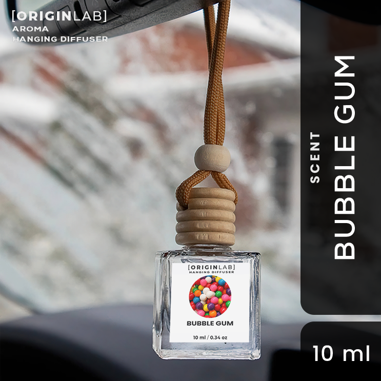 OriginLab- BUBBLE GUM Hanging Diffuser - Car Freshener - Air Diffuser ...