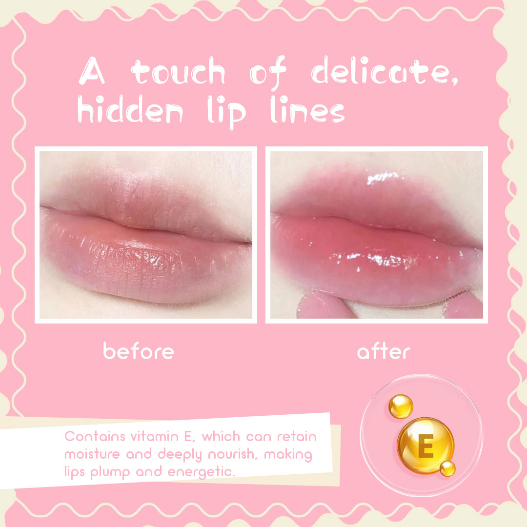 Ashley Shine Pink Lip Serum Long Lasting with Vitamin Naturally Plumps ...