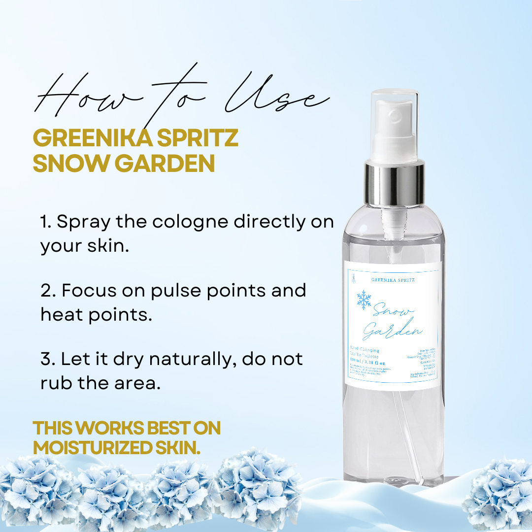 [ SPRITZ PERFUME - SNOW GARDEN ] Greenika Spritz Perfume for Women Long ...