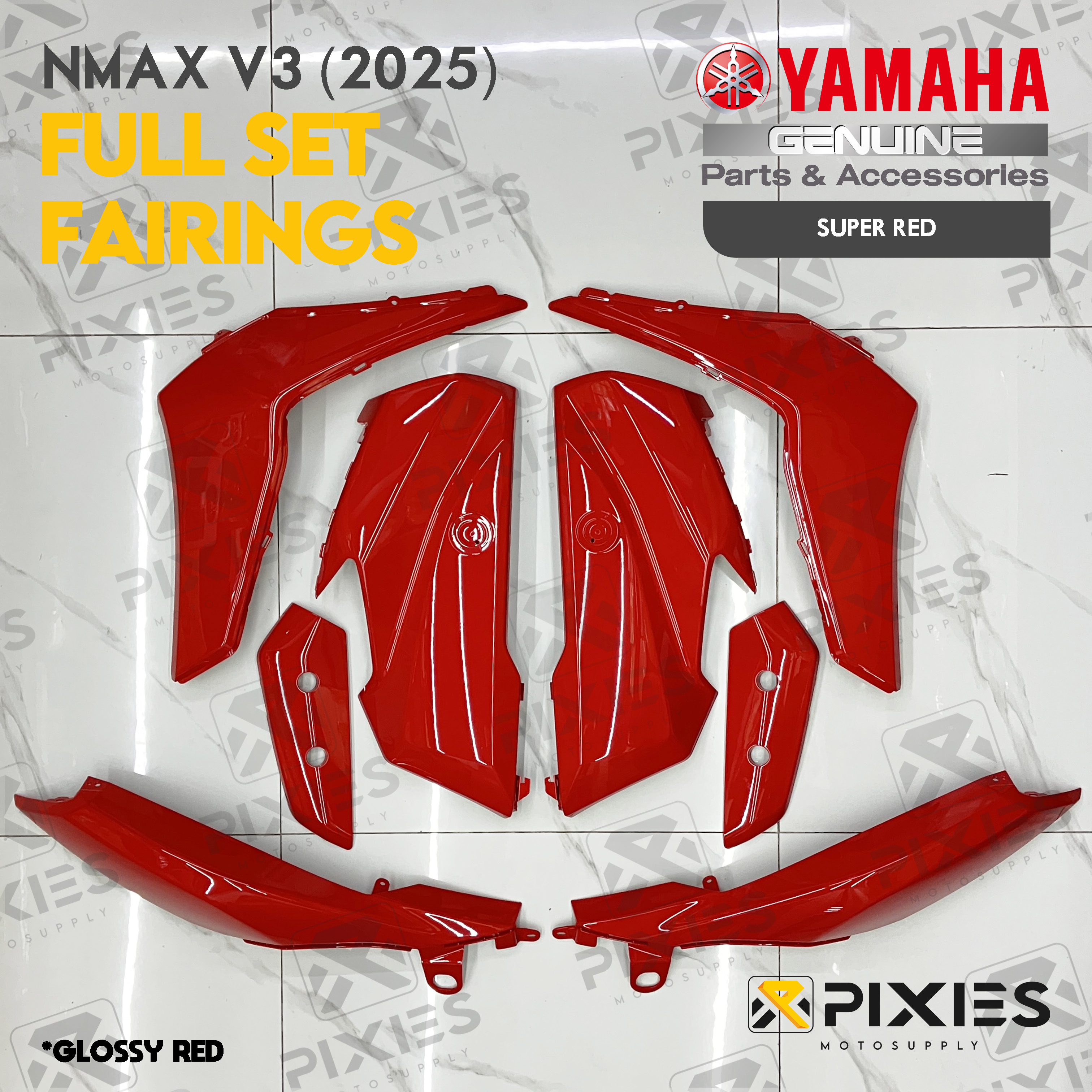 YAMAHA NMAX NEO TURBO TECHMAX NMAX 2025 FLAIRINGS KAHA FAIRINGS ...
