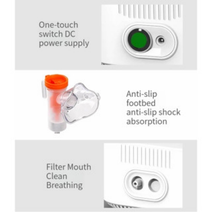 Elite Compact Nebulizer With Accessories Machine For Kids And Adults ...