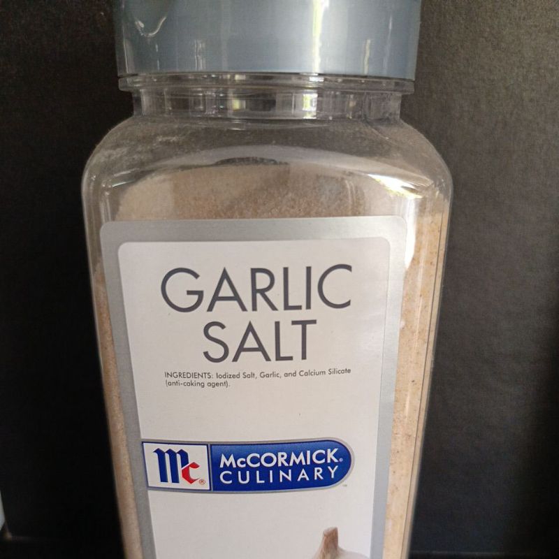 McCormick Garlic Salt 1.1kgs | Shopee Philippines