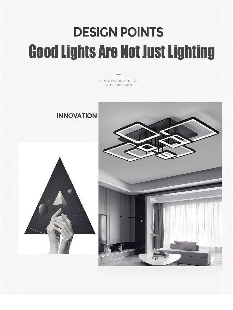 Modern Center Light Ceiling Light Chandelier Lights for Living Room ...