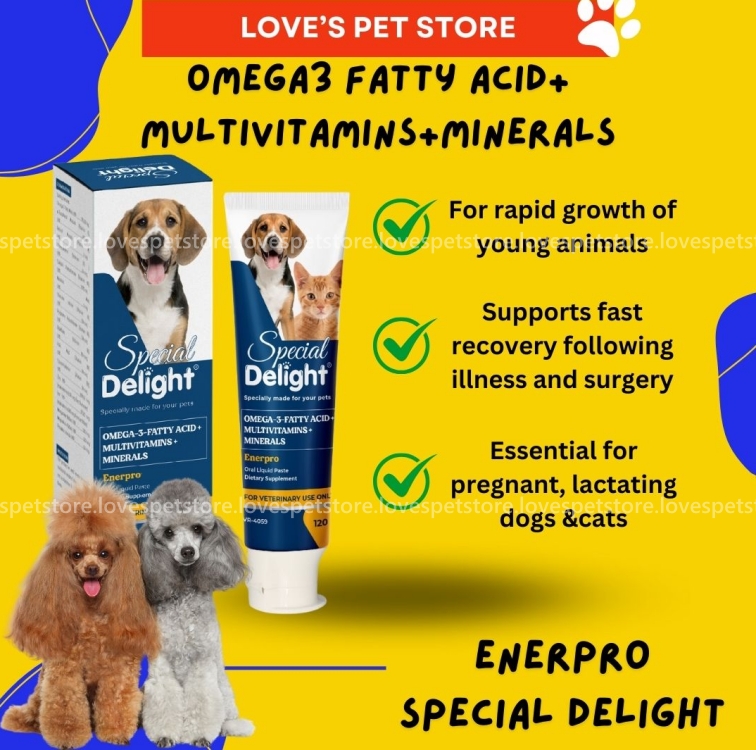 Special Delight ENERPRO Oral Paste Multivitamins for Dogs and Cats ...
