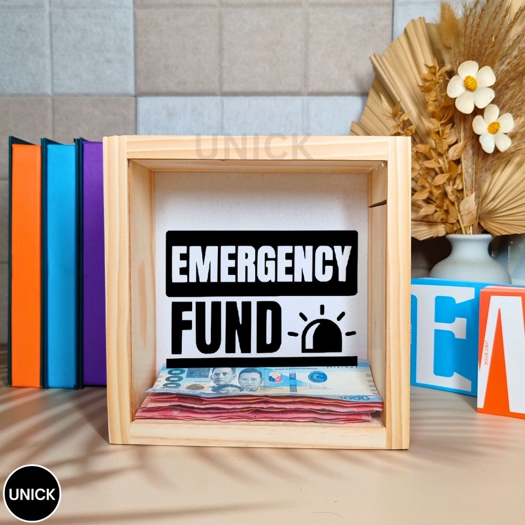EMERGENCY FUND | Wooden Alkansya with Ipon Challenge 2025 | Shopee ...