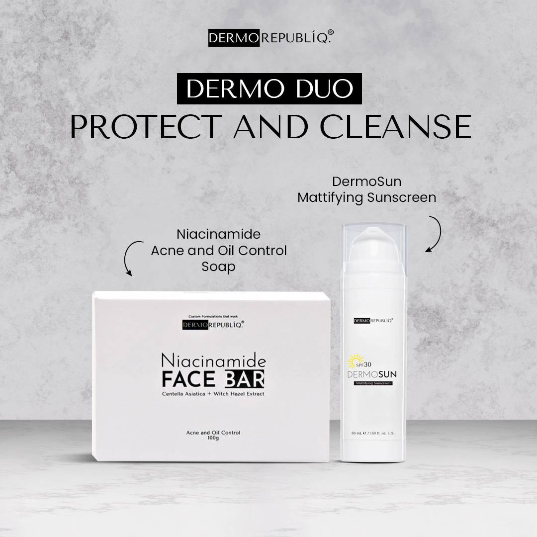 Dermorepubliq Dermo Duo - Protect and Cleanse (DermoSun Sunscreen SPF30 ...