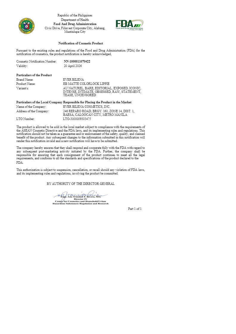 EB MATTE COLORLOCK LIPPIE WATERPROOF/TRANSFER-PROOF | Shopee Philippines