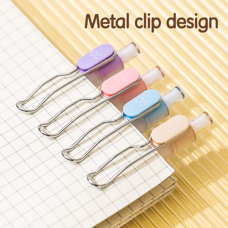Deli 0.5mm Scented Gel Pen Press Ballpen Scented Writing Black Ink ...