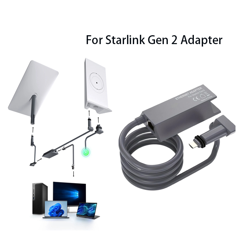Starlink Gen2 Ethernet Adapter Starlink Ethernet Adapter Gen2 for ...