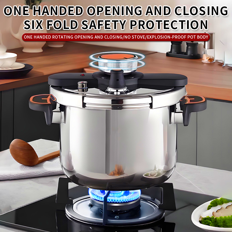 304 Stainless Steel High -Pressure Cooker Gas Electromagnetic Cooker ...