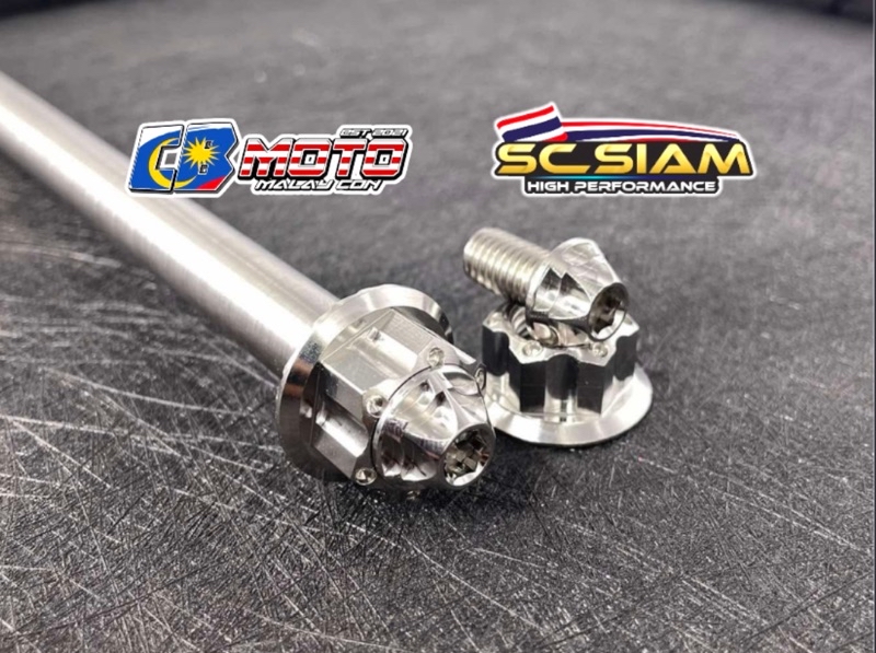 CNC FRONT AXLE EHE FOR PCX 150 160 & ADV 150 160 / WAVE REAR AXLE ...