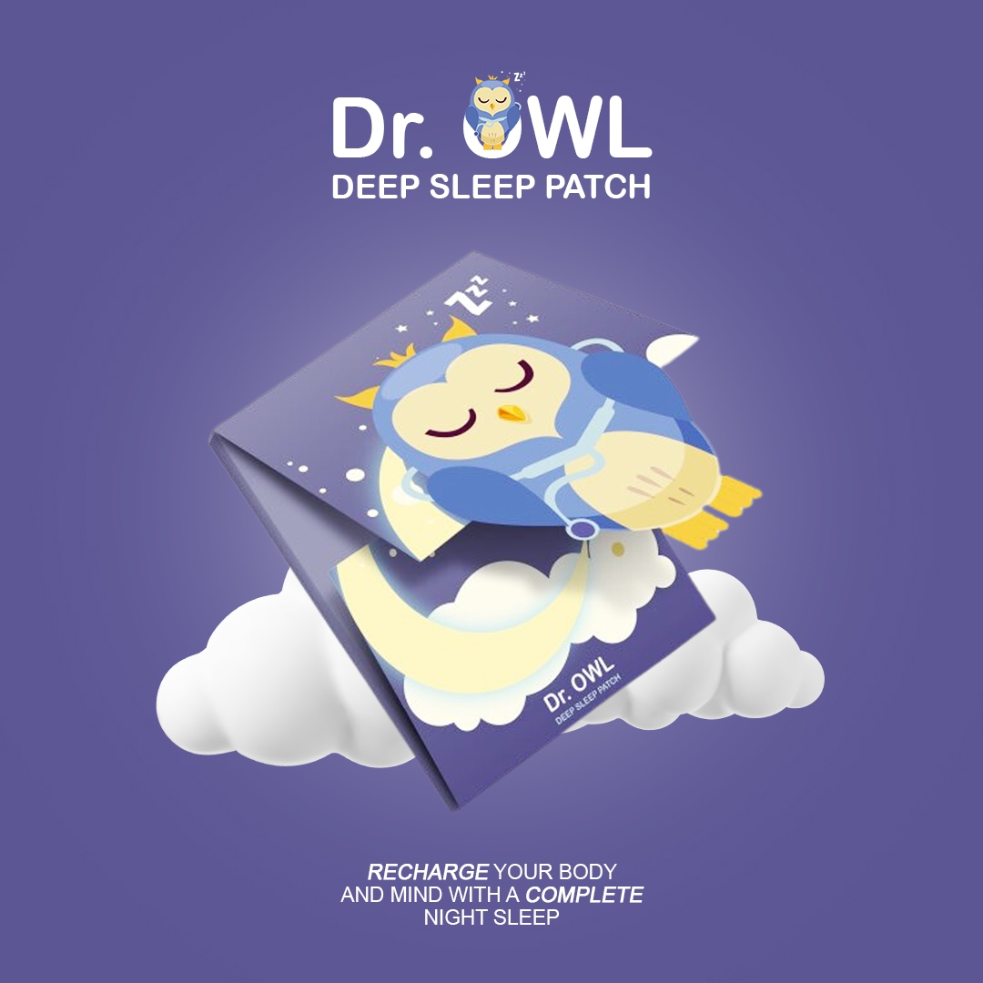 Dr. Owl Deep Sleep Patch - Relieves Insomnia, Stress and Jetlag | 30 ...