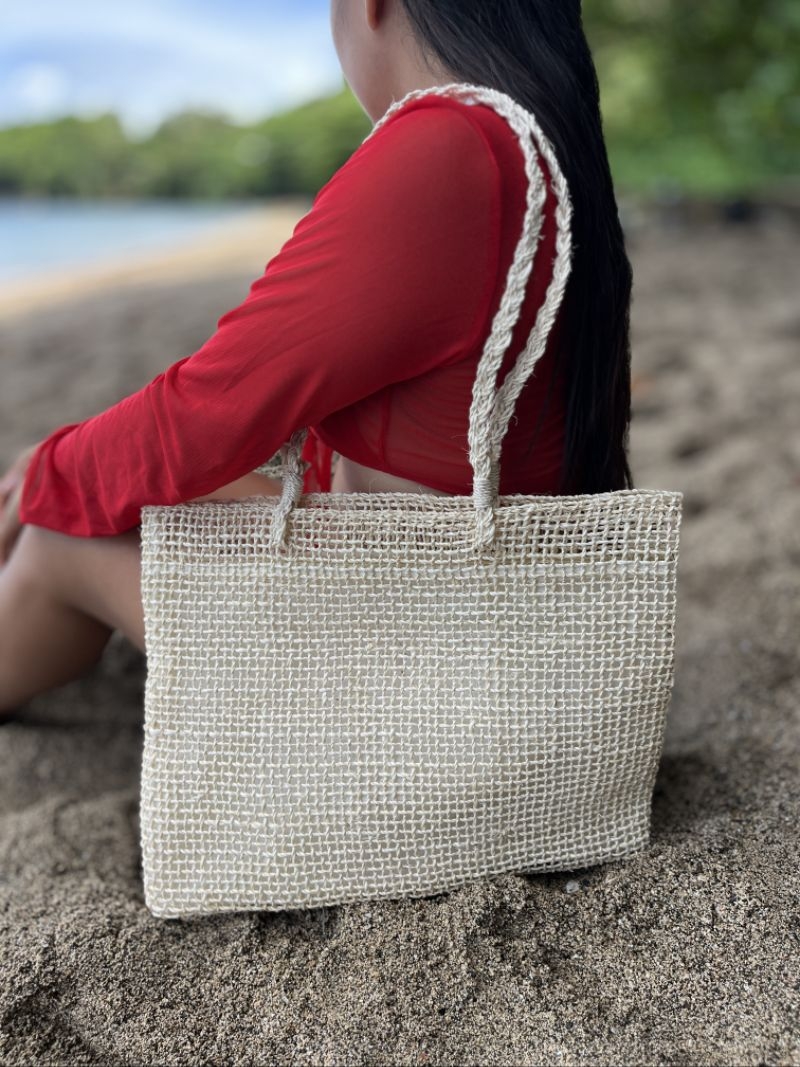 Beach Bag (Native Abaca Tote Bag) | Shopee Philippines