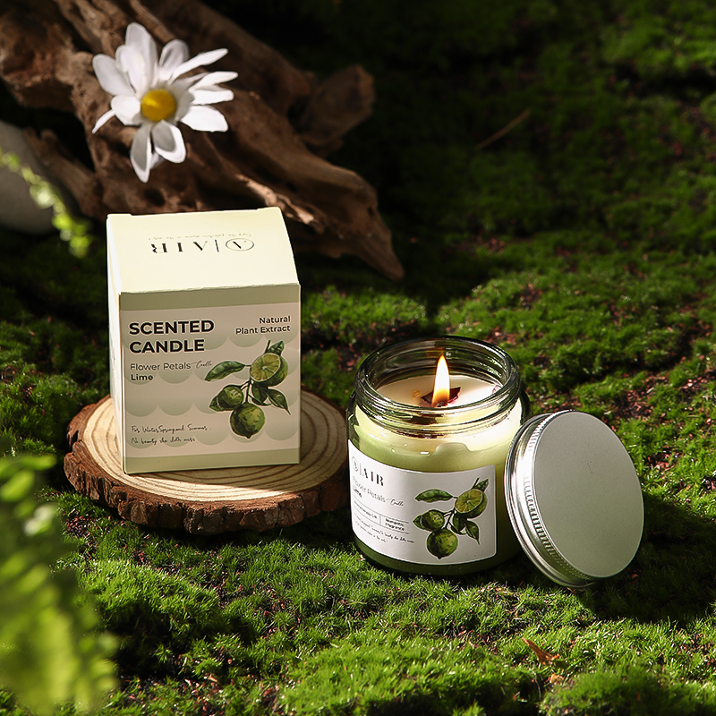 Scented Candle Home Fragrance Decoration With Box Gift Set for Souvenir ...