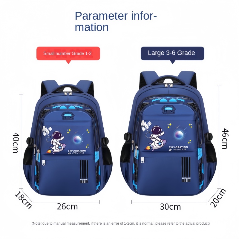New Large School Bag Durable for Kids Primary backpack Children's ...