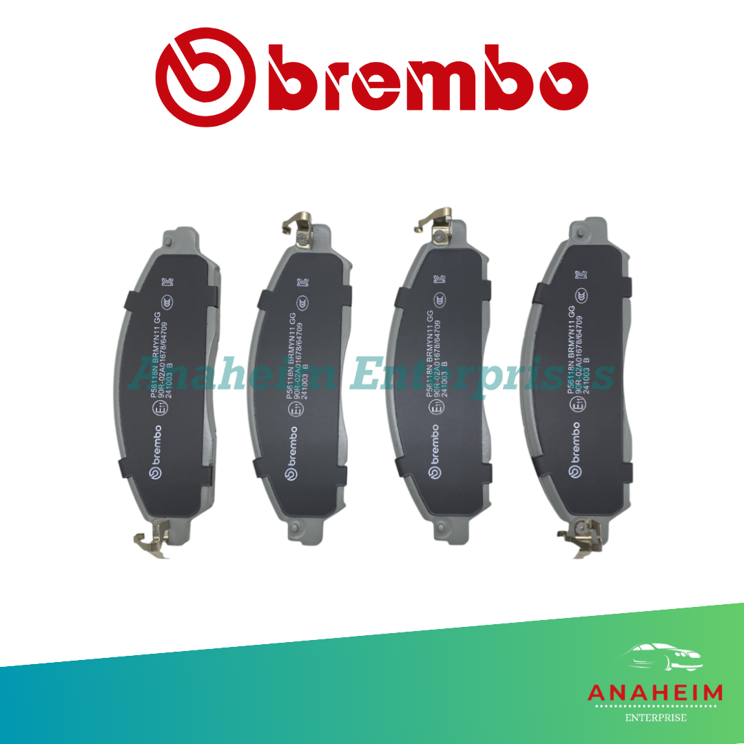 Nissan Navara NP300 2015, Terra 2018 Front Brake Pads (Brembo) | Shopee ...
