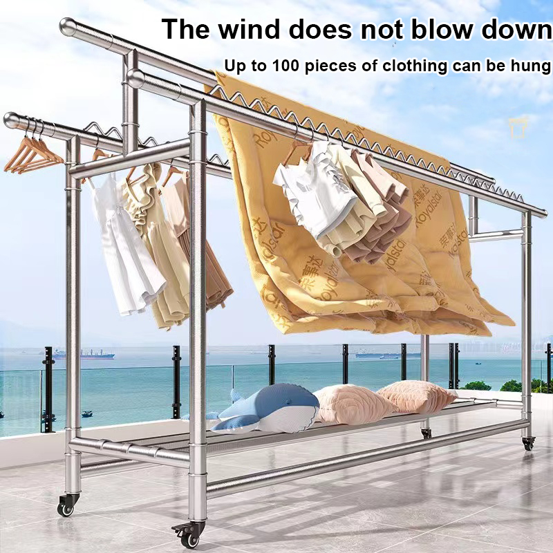 Foldable Sampayan Stainless Steel Clothes Hanger Drying Rack sampayan ...