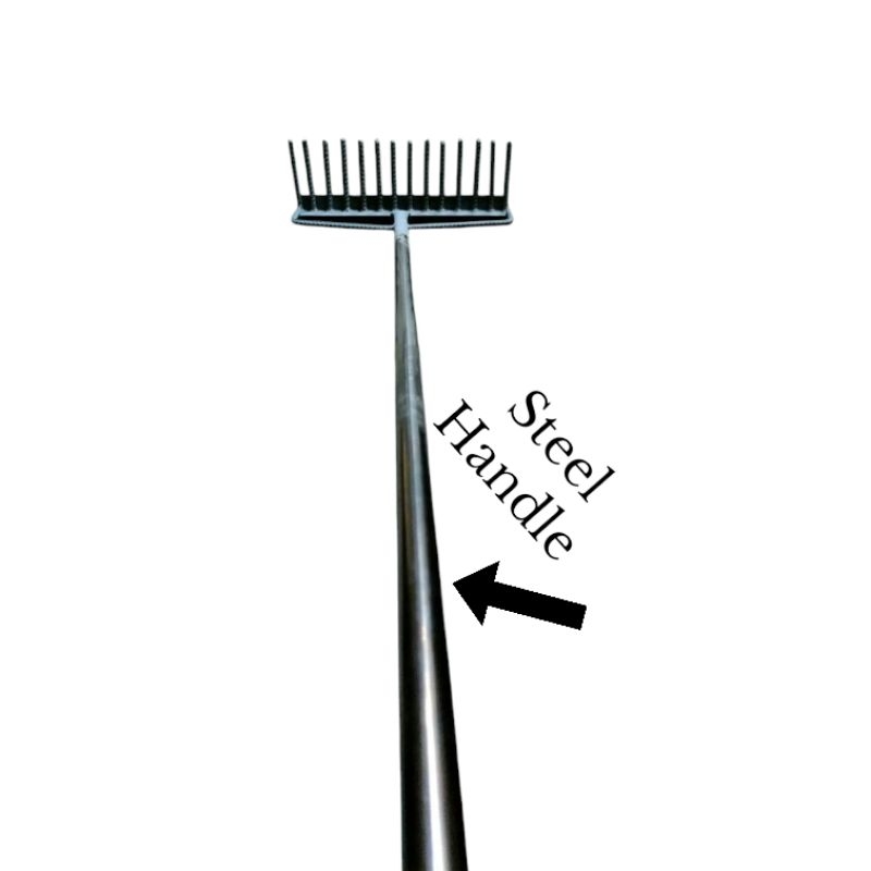 Stainless Handle Kalaykay/Garden Rake 4 ft with 14 Tooth | Shopee ...