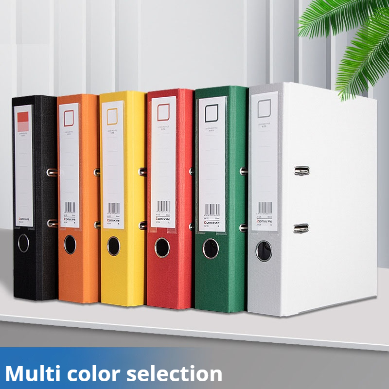 Folder A4 Long Side 2 Ring Lever Type File Clip Thick Durable Folder ...