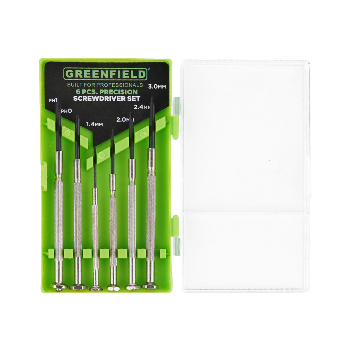 Greenfield Precision Screwdriver Set 6Pcs/Set - Hand Tool Set | Shopee ...