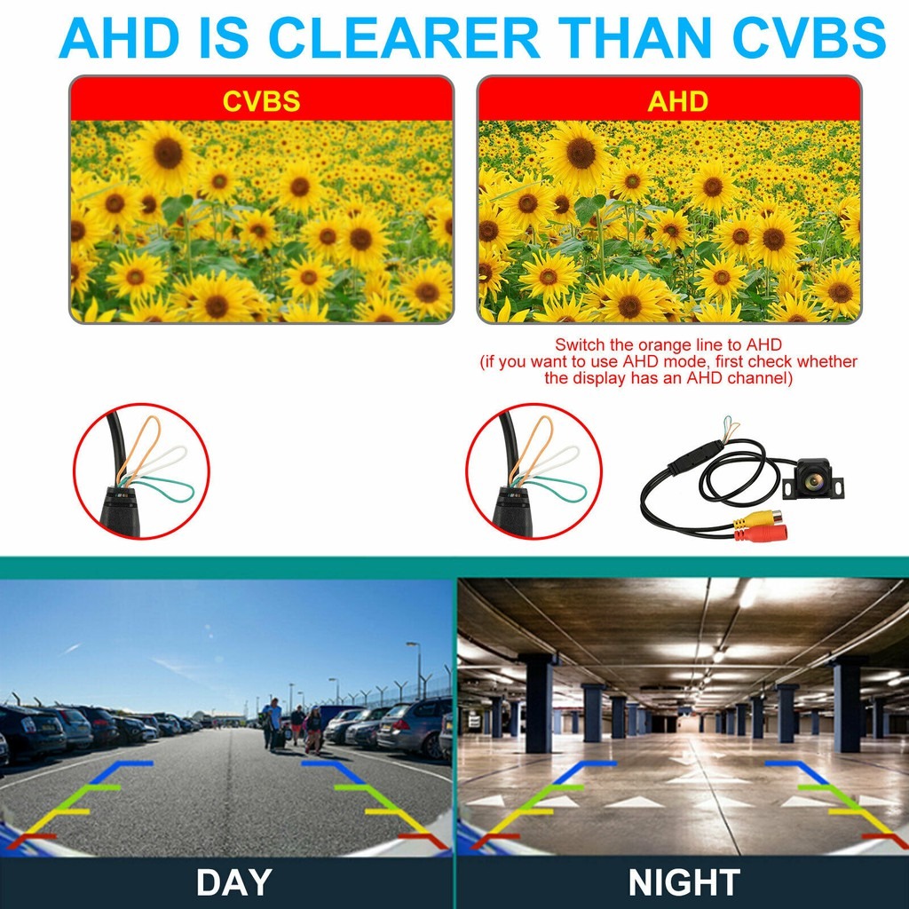 TOYOTA Led Hd Car Rear View Camera Auto Parking Reverse Backup Camera ...