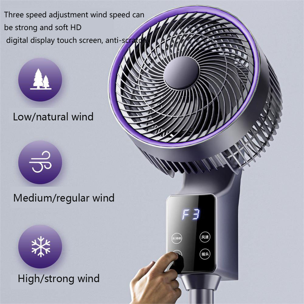 2 in 1 Turbo Stand Fan Inverter Electric Circulator Fan With Remote ...