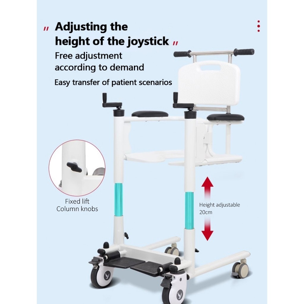 Hydraulic Transfer Machine Lifting Machine Deluxe Bedridden Patient ...
