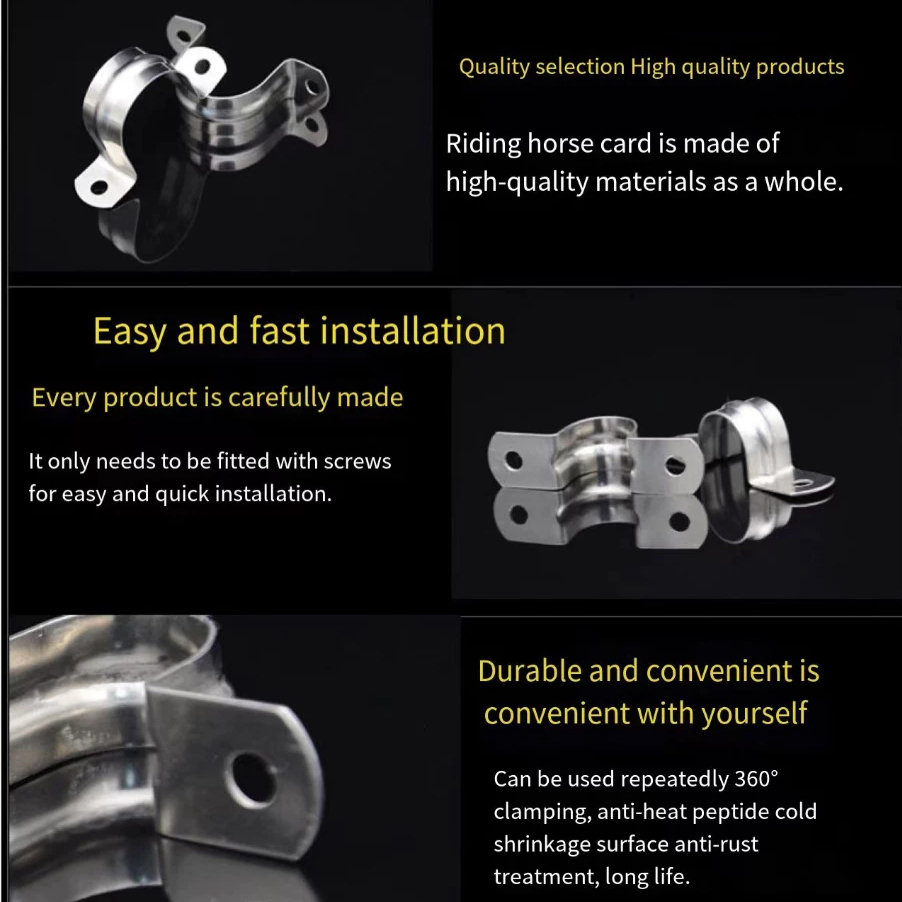 Steel Clamp Heavy Duty Metal Conduit Pipe Clamps GI CLamps Single ...