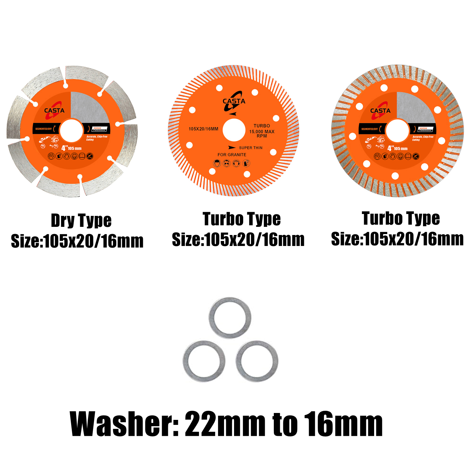 Angle Grinder Diamond Cutting Disc 4 Inch Diamond Disc Wheel Angle ...