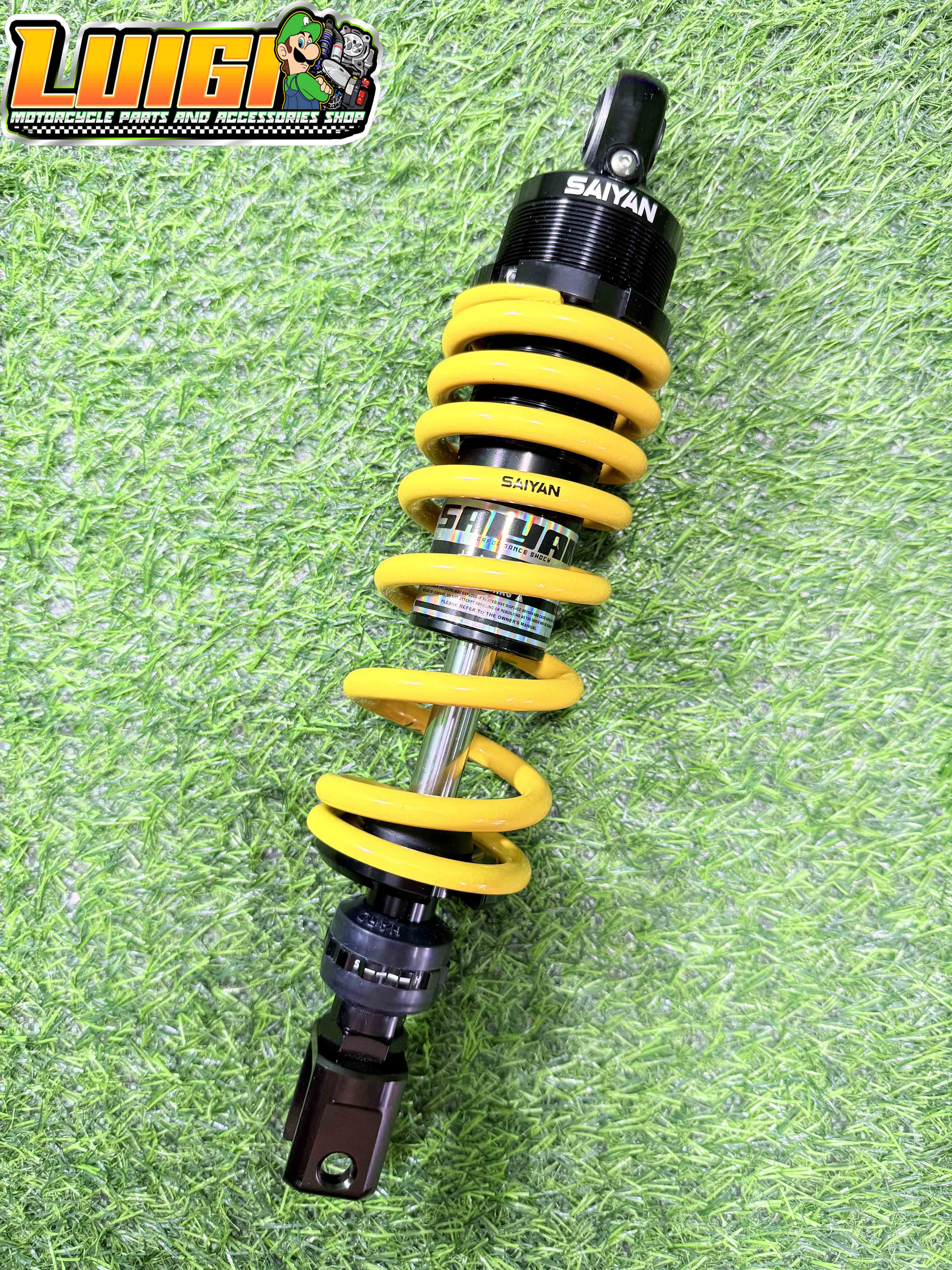 SAIYAN HONDA CLICK 125 / CLICK 150 REAR SHOCK FULLY ADJUSTABLE 330MM ...