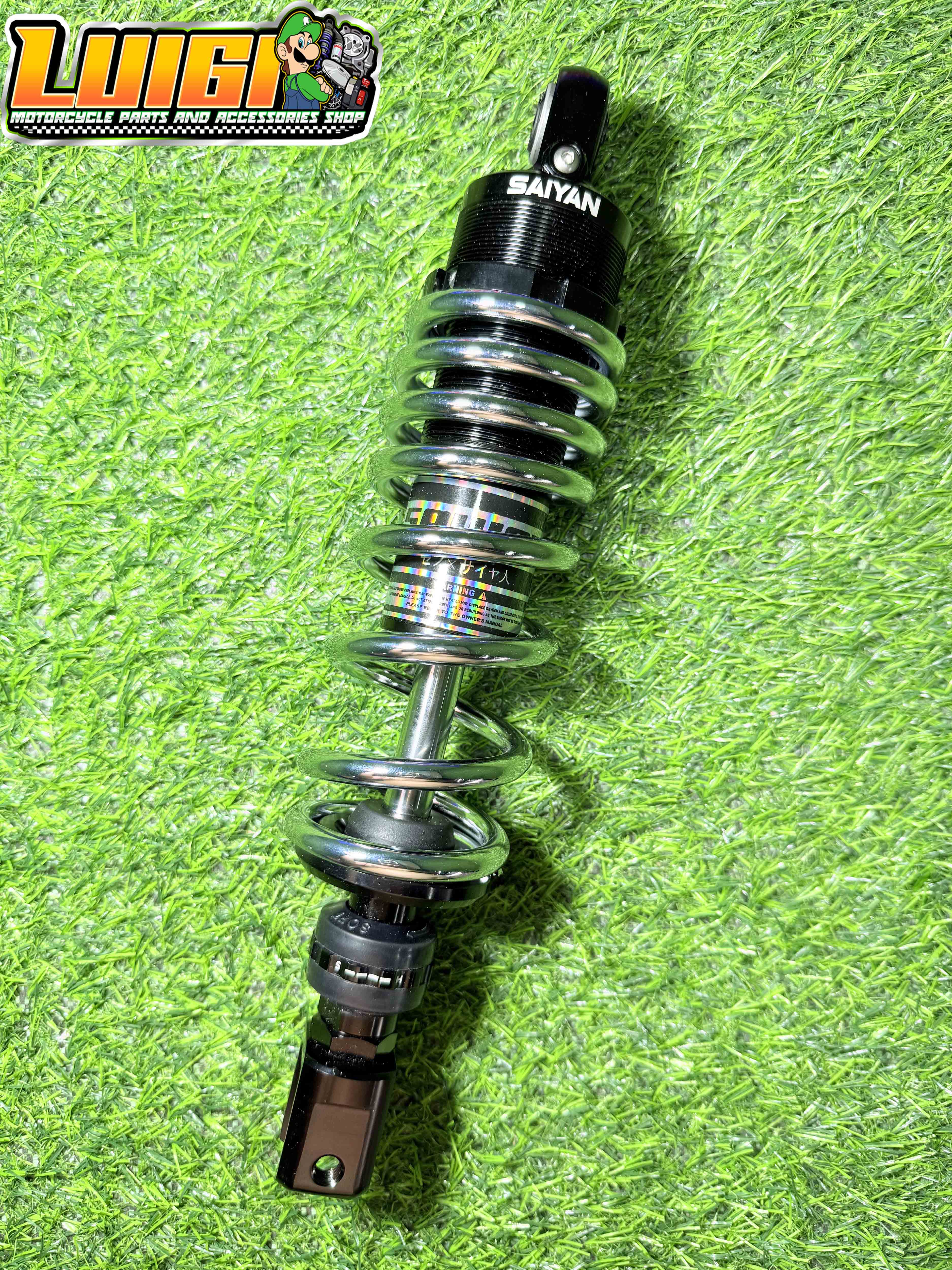 SAIYAN HONDA CLICK 125 / CLICK 150 REAR SHOCK FULLY ADJUSTABLE 330MM ...