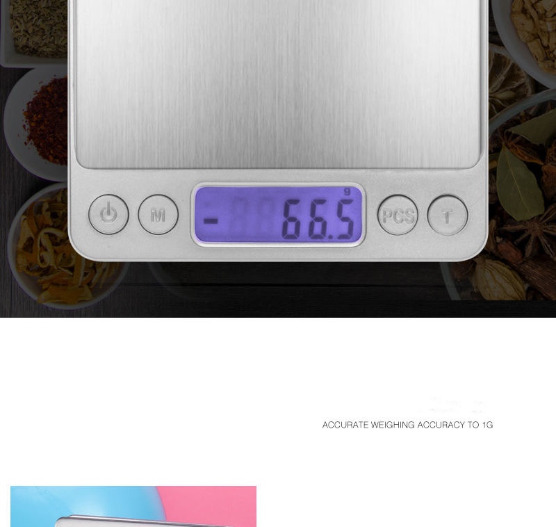 3kg/0.1g Electronic scale baking kitchen scale household small gram ...