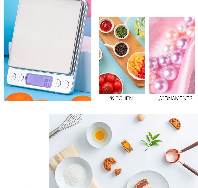 3kg/0.1g Electronic scale baking kitchen scale household small gram ...