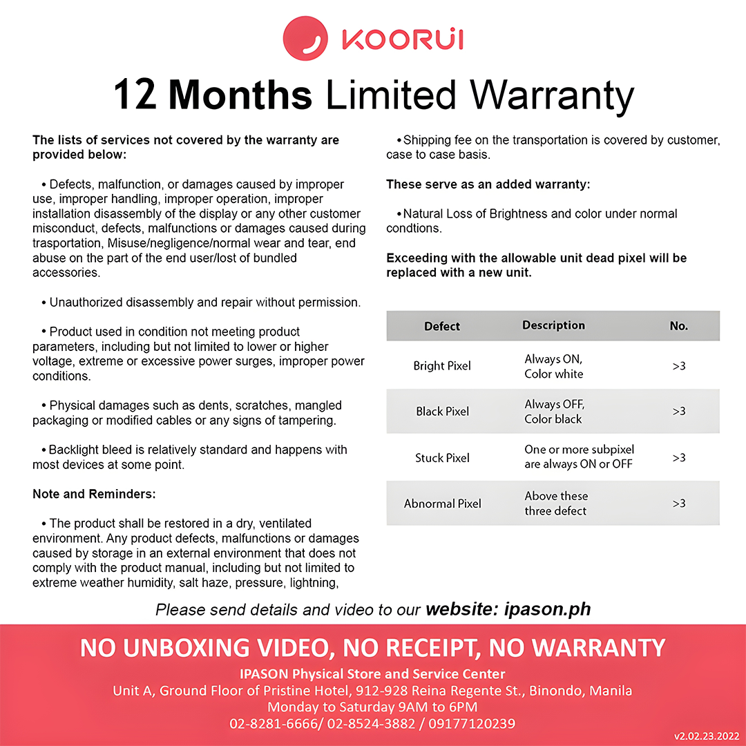 KOORUI E2212F (Powered By Hkc) Monitor 21.45 Inch Office Monitor VA Panel FHD 100HZ 6ms 99%sRGB ...