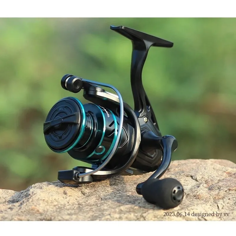 CORALOV Fishing Reel HZ1000-3000 30kg Max Drag EVA Handle Full Iron ...