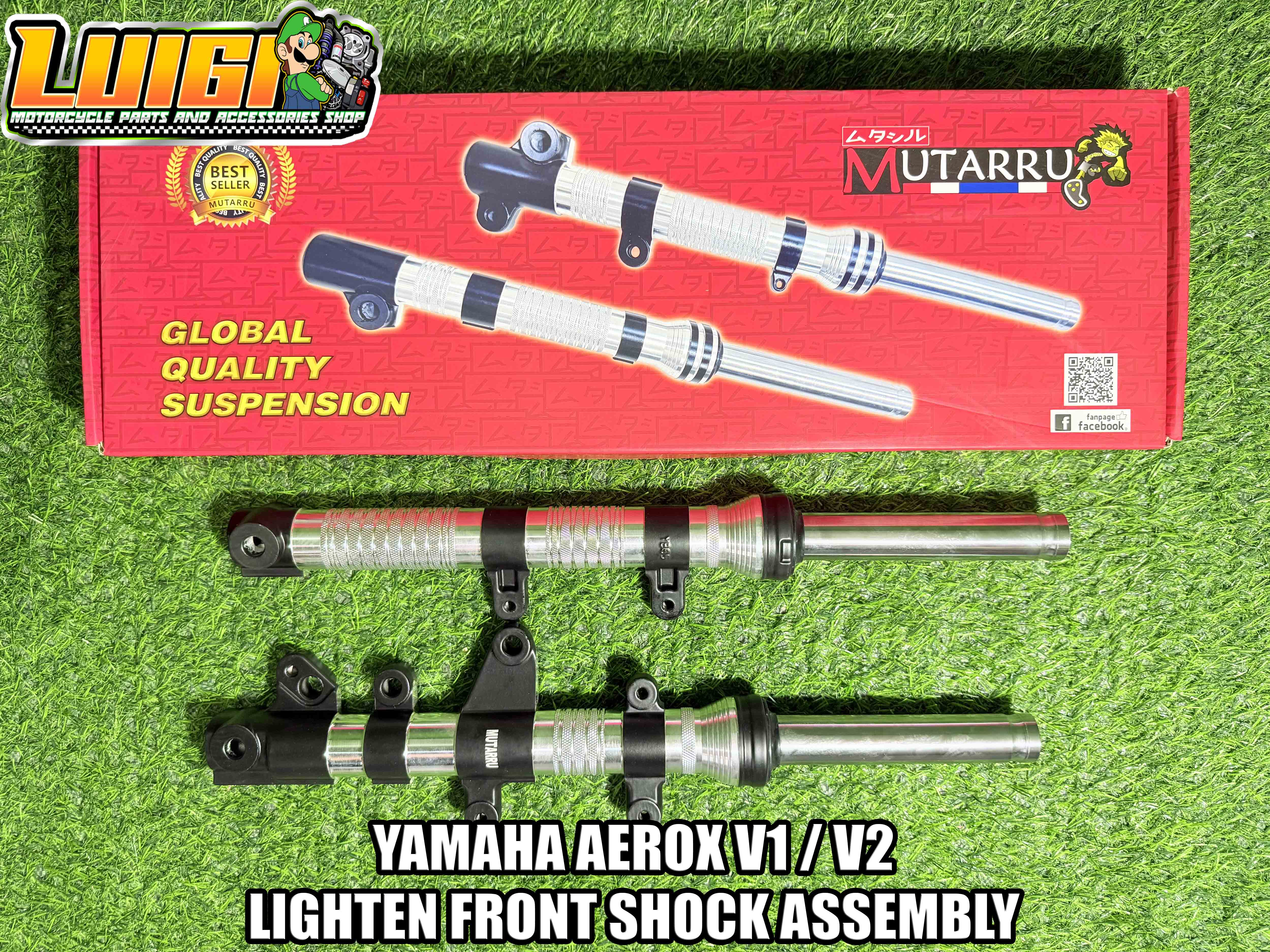 MUTARRU LIGHTEN FRONT SHOCK ASSEMBLY BLACK SERIES MADE IN THAILAND | Shopee Philippines