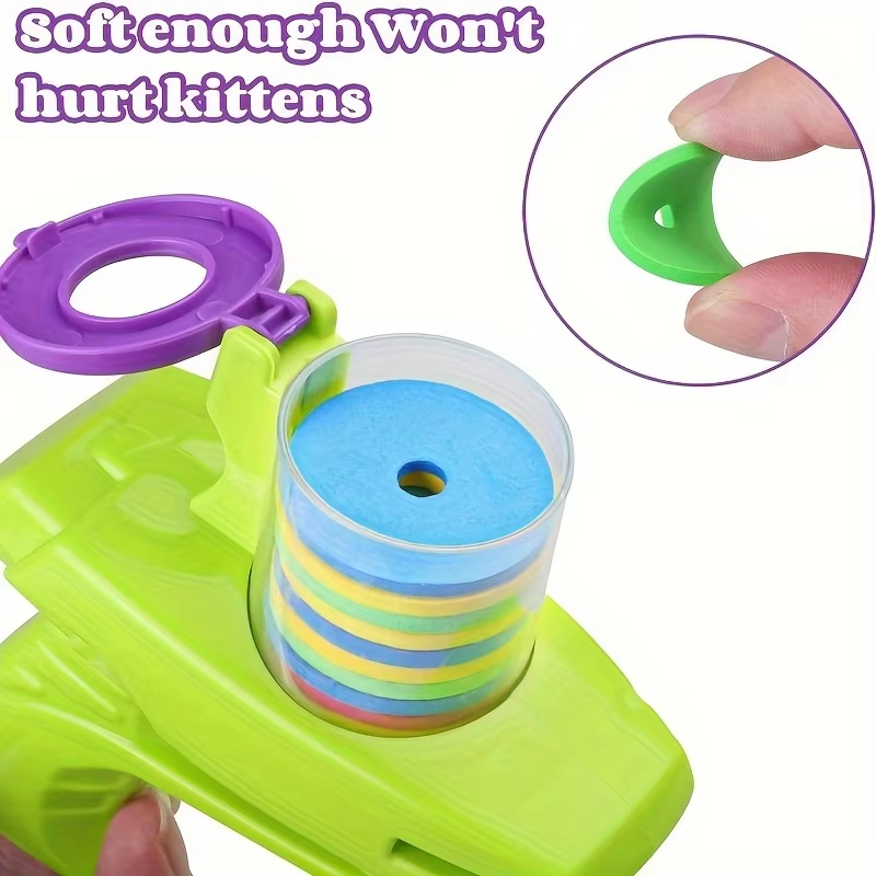 UFO Flying Saucer Toy with Soft Bullet Mini Flying Disc Toy Parent ...